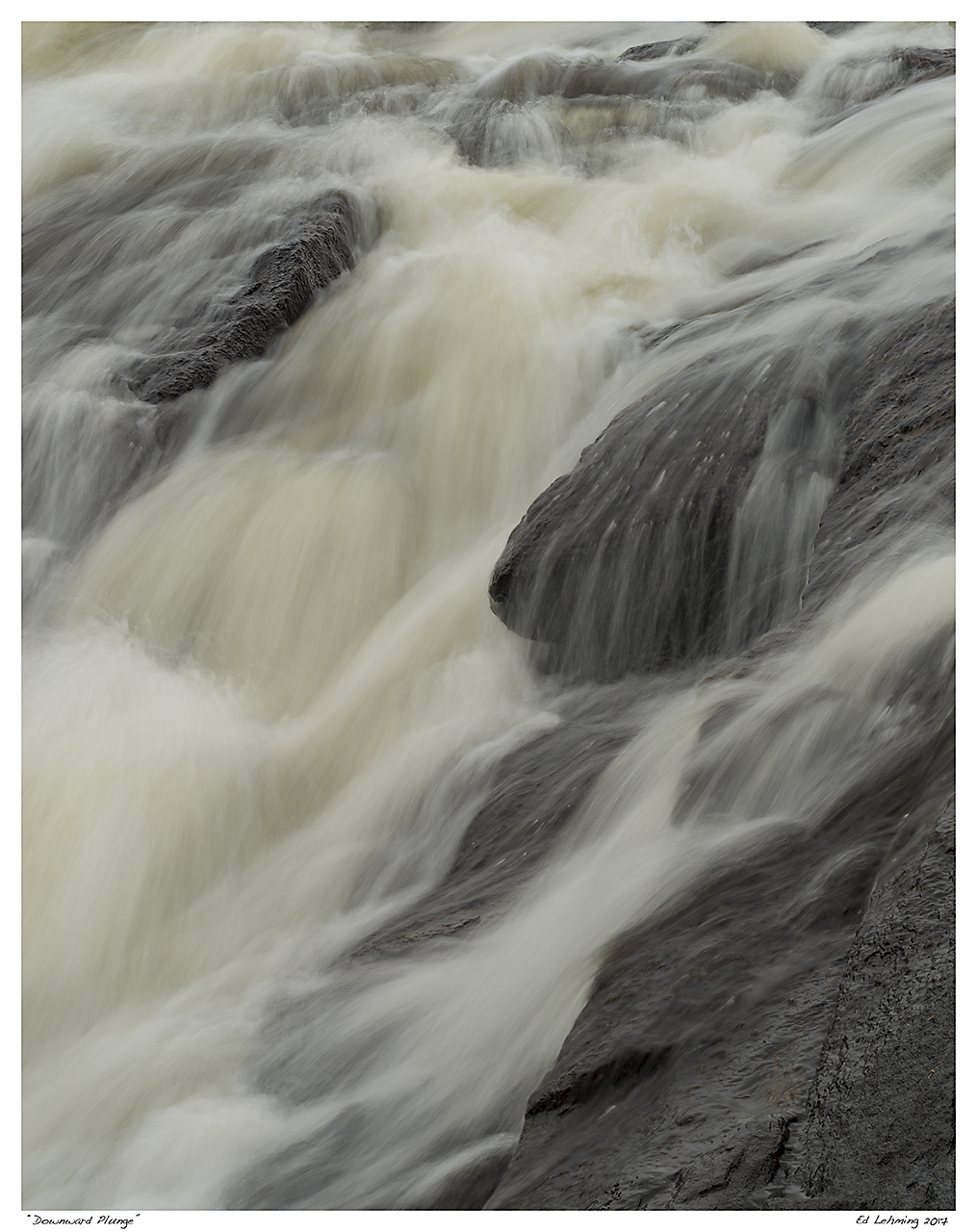 “Downward Plunge” | Ed Lehming Photography