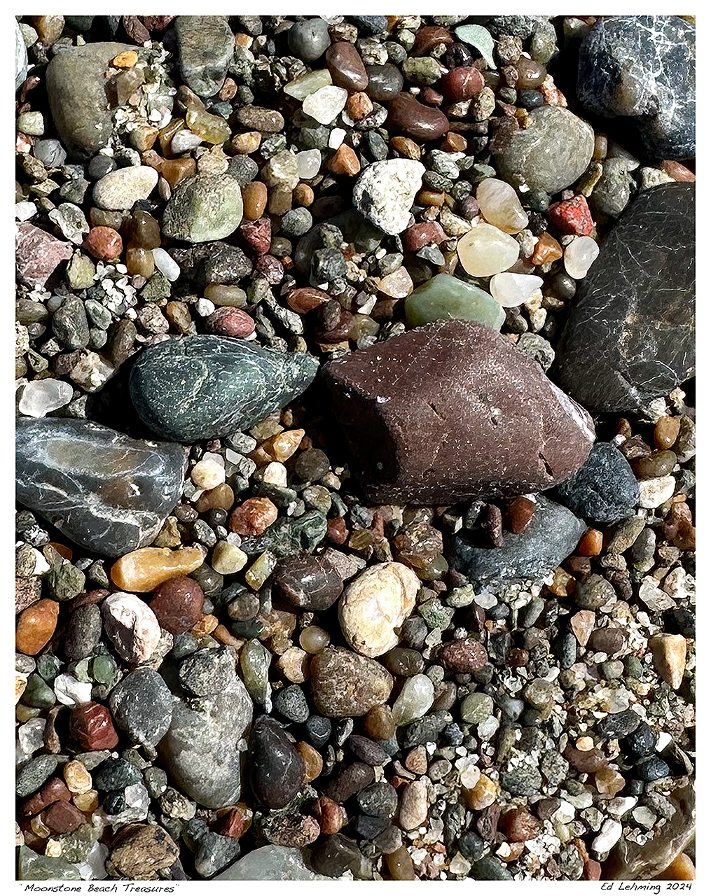“Moonstone Beach Treasures” | Ed Lehming Photography