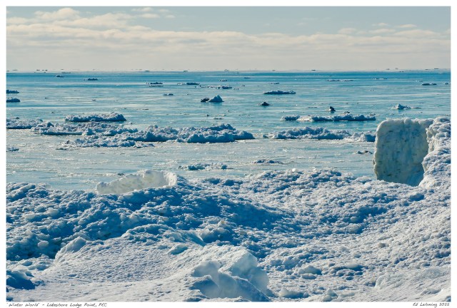 “Winter World” – Lakeshore Lodge Point, PEC | Ed Lehming Photography